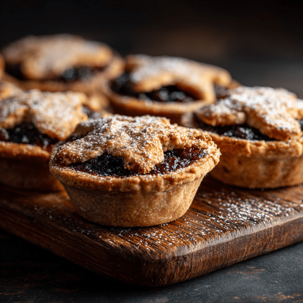 Spelt Mince Pies with Homemade Mincemeat