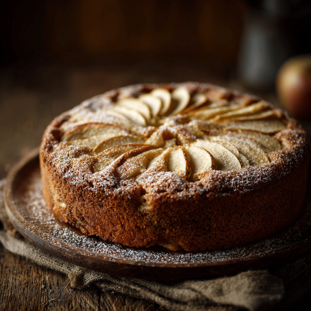 Spelt Somerset Apple Cake