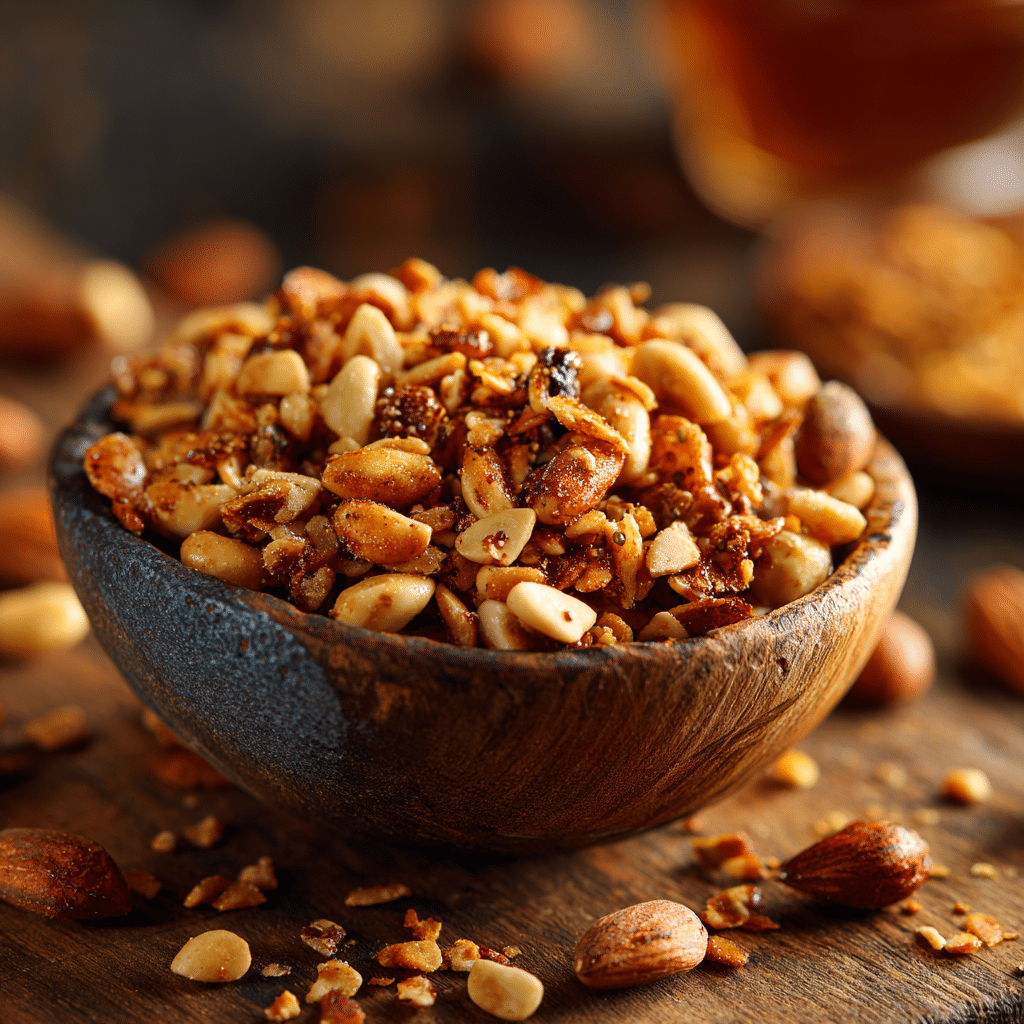 Spelt Honey-Roasted Nuts