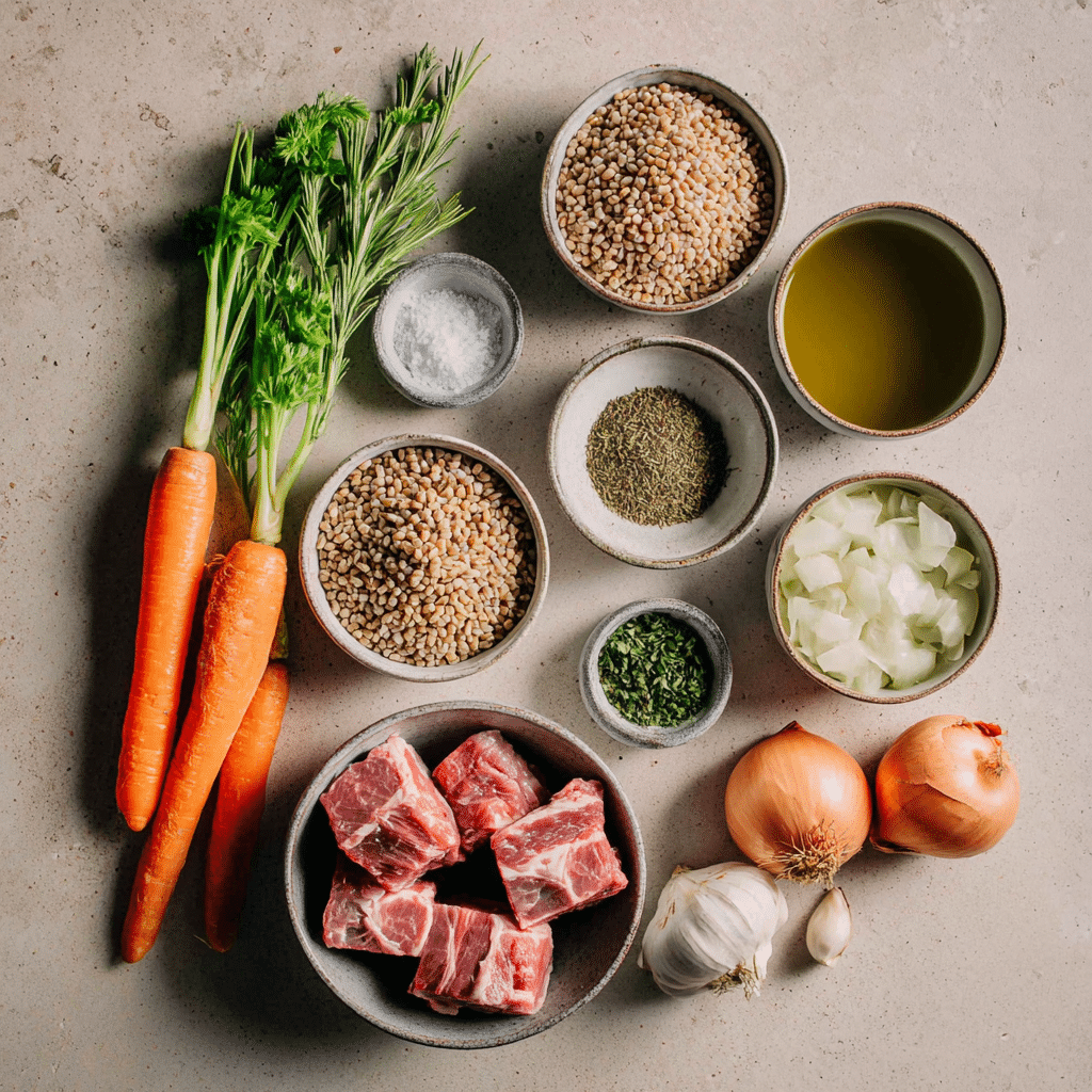 Spelt Lamb Stew